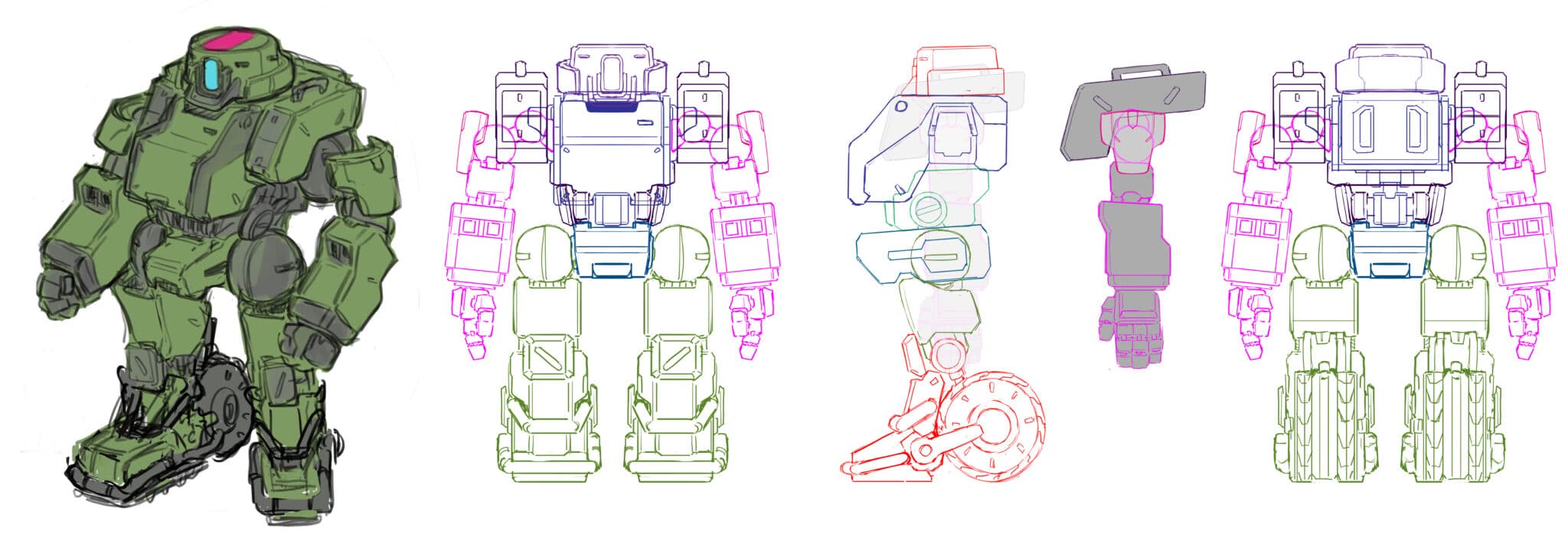 How to build a zecha: from concept art to 3D model - Zecha Tactics